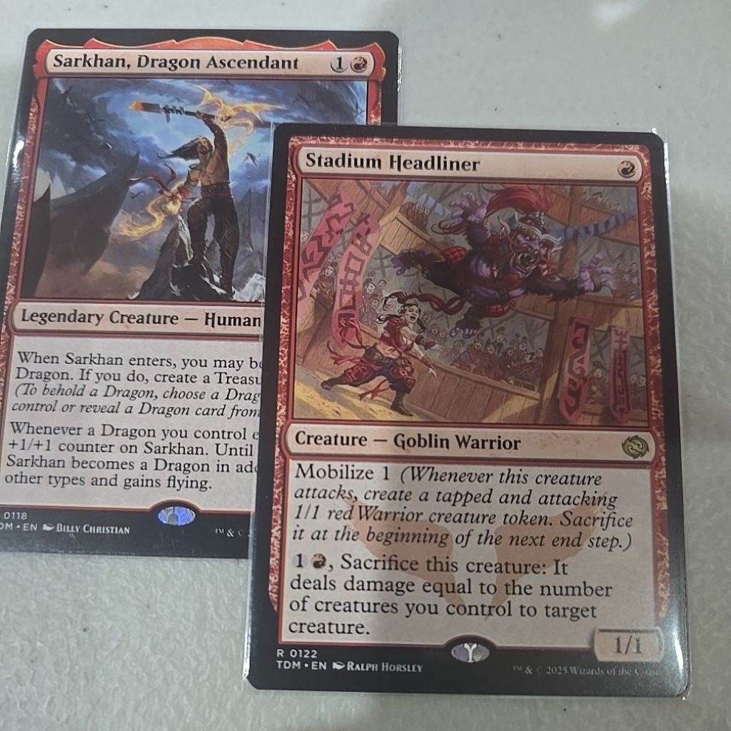 sarkhan, dragon ascendant / stadium headliner - TDM | Shopee Philippines