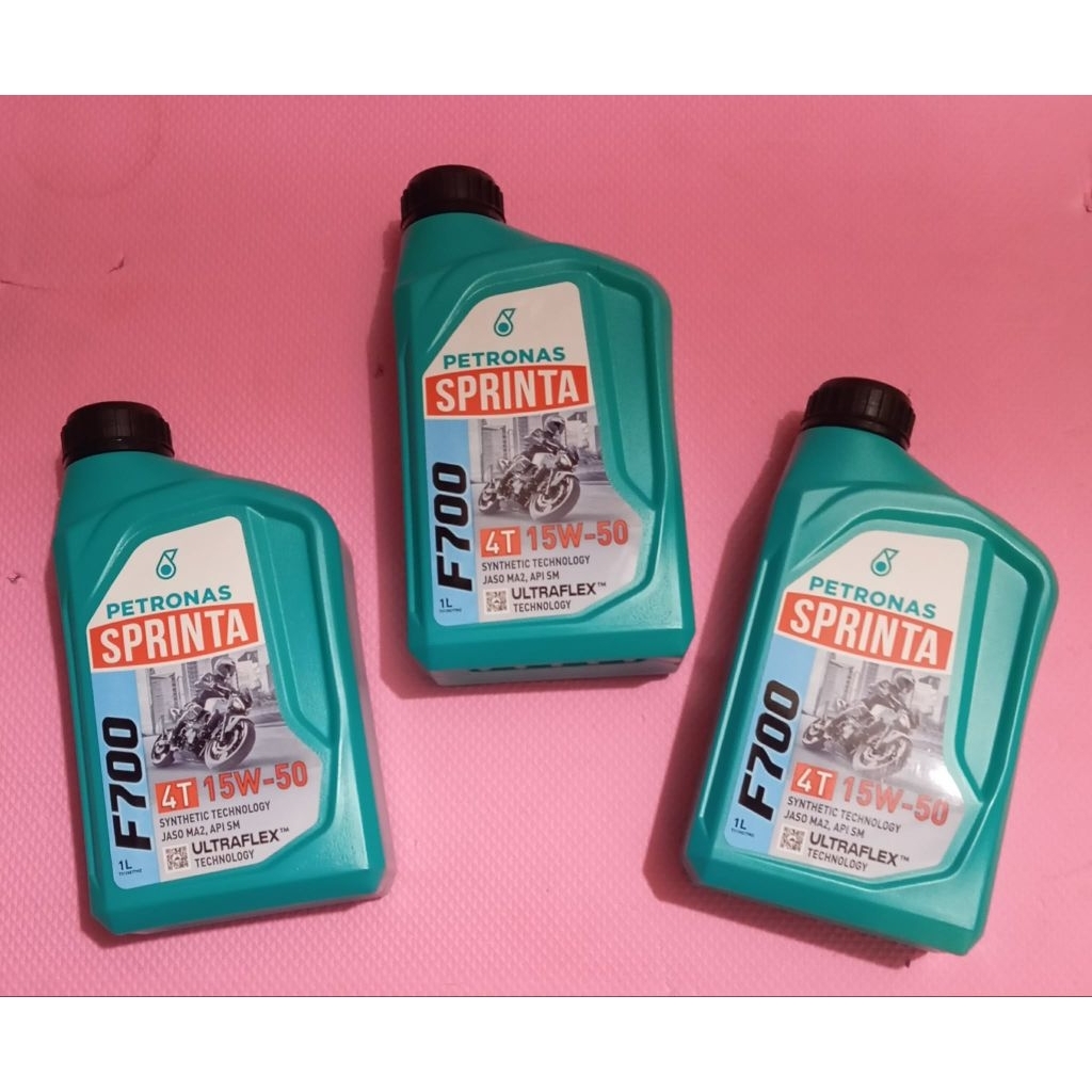 Petronas Sprinta F700 15w50 1L Synthetic | Shopee Philippines