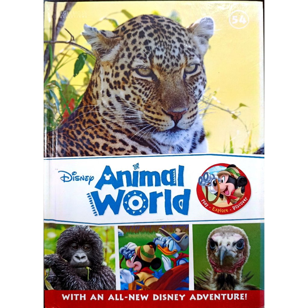HC DISNEY ANIMAL WORLD FEMALE LEOPARDS GORILLAS AFRICAN VULTURES BOOK ...