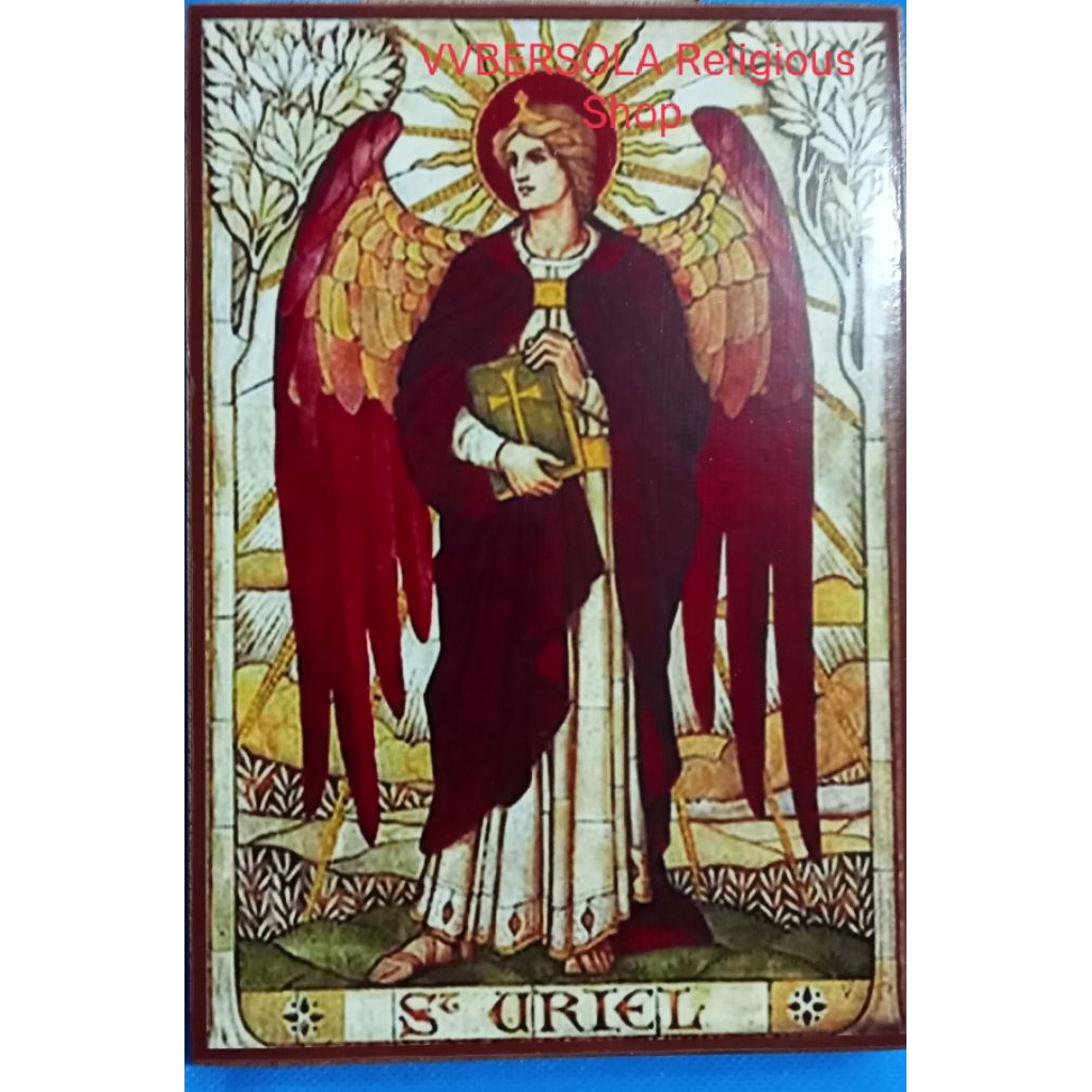 ICO OF ST.URIEL THE ARCHANGEL SMALL SIZE 7.5x 5.5 ICHES | Shopee ...