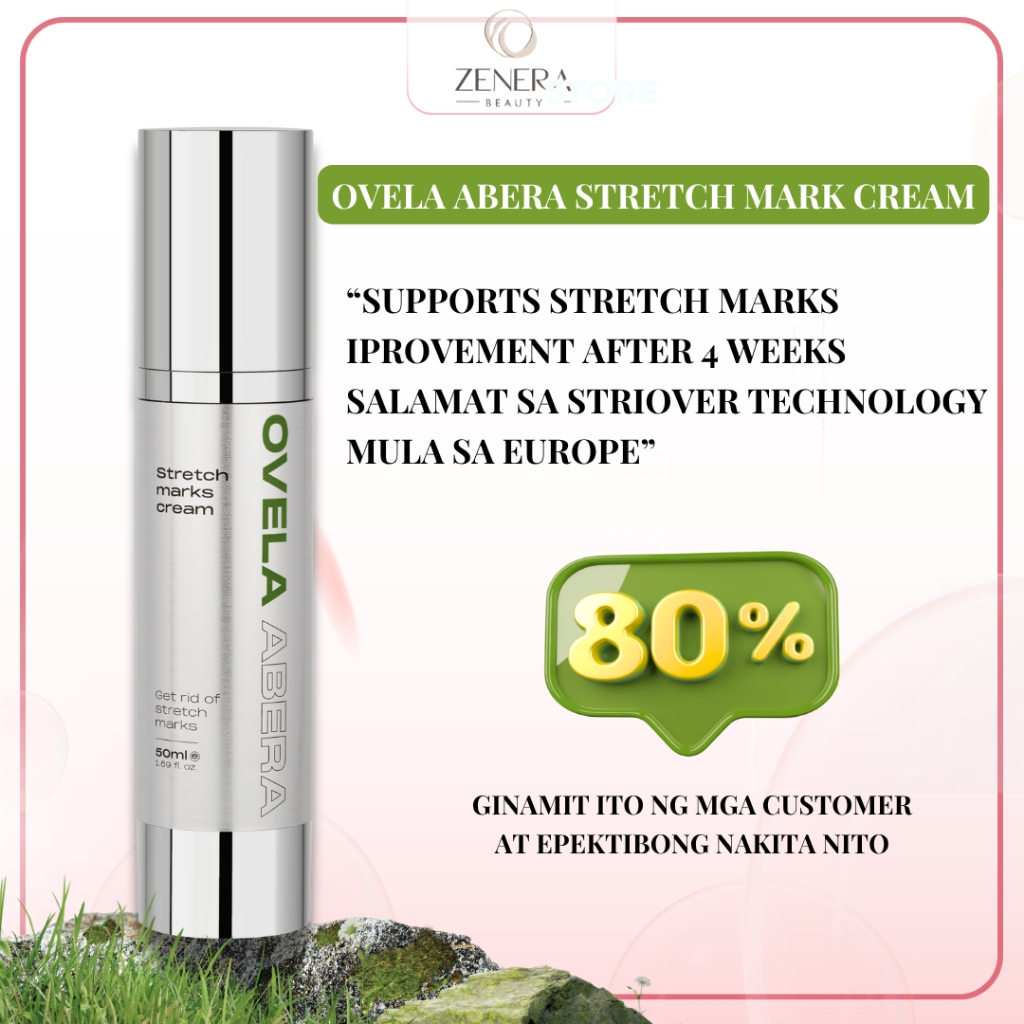 Ovela Abera Stretch Mark Cream – Anti-Stretchmark Moisturizer for ...