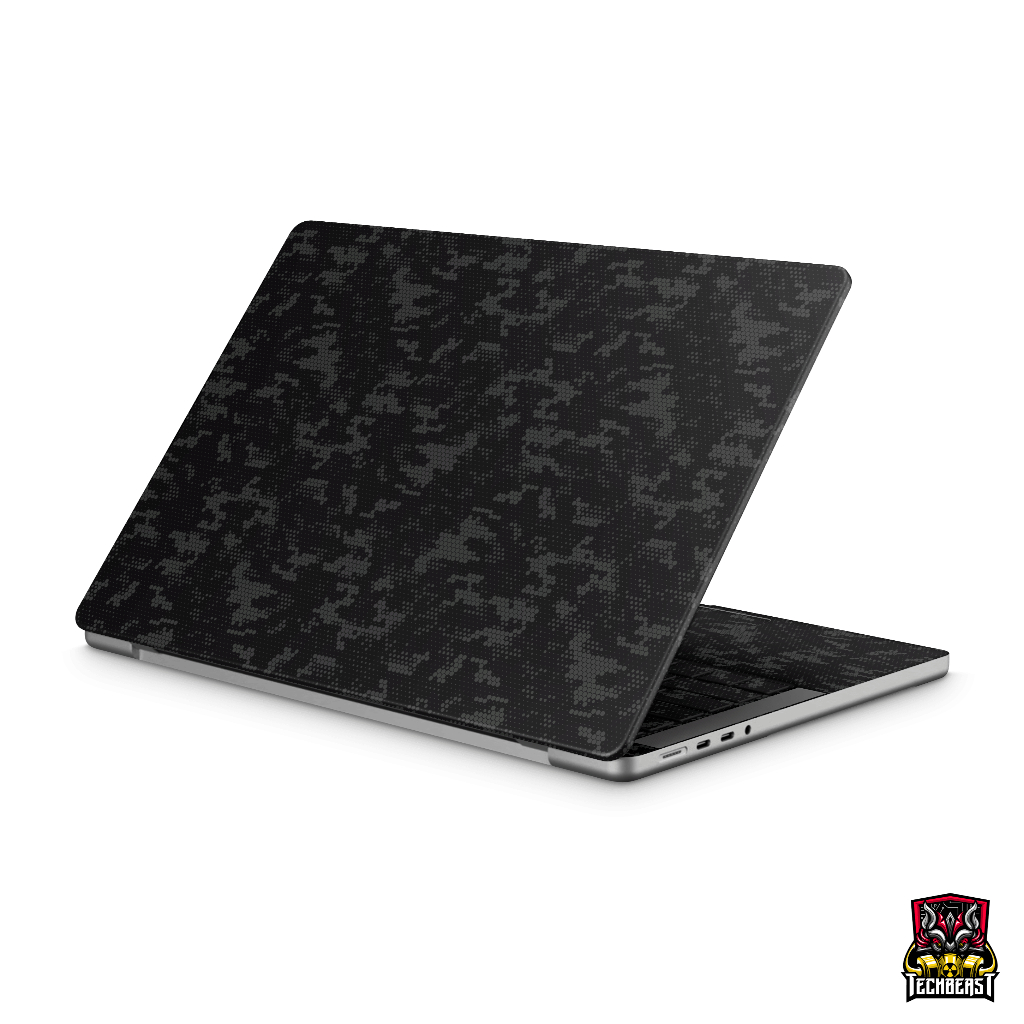 Techbeast Hex Camo Skin Wrap - Custom Laptop Model Fusion X™ 3D ...