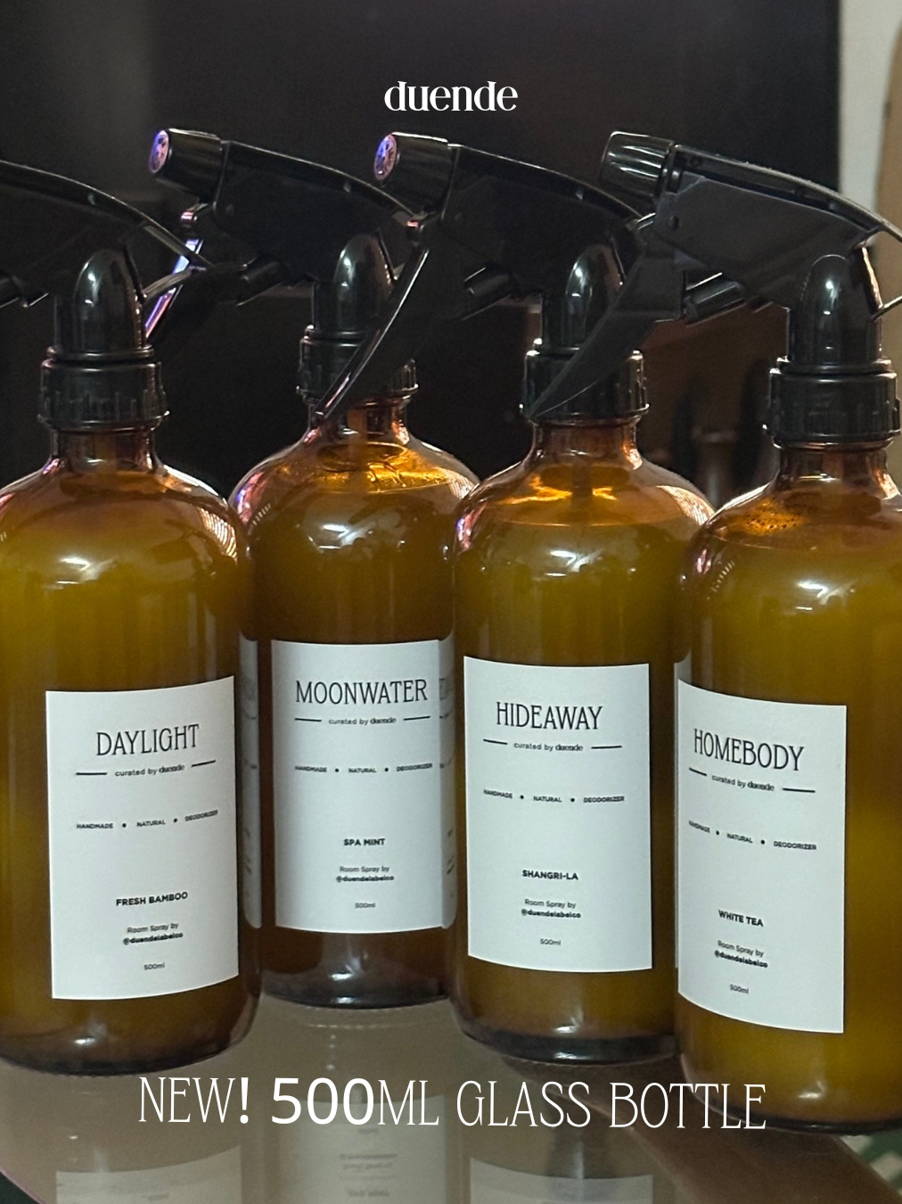 500ML Room Spray in Glass Bottle | Duende Label Co. | Shopee Philippines