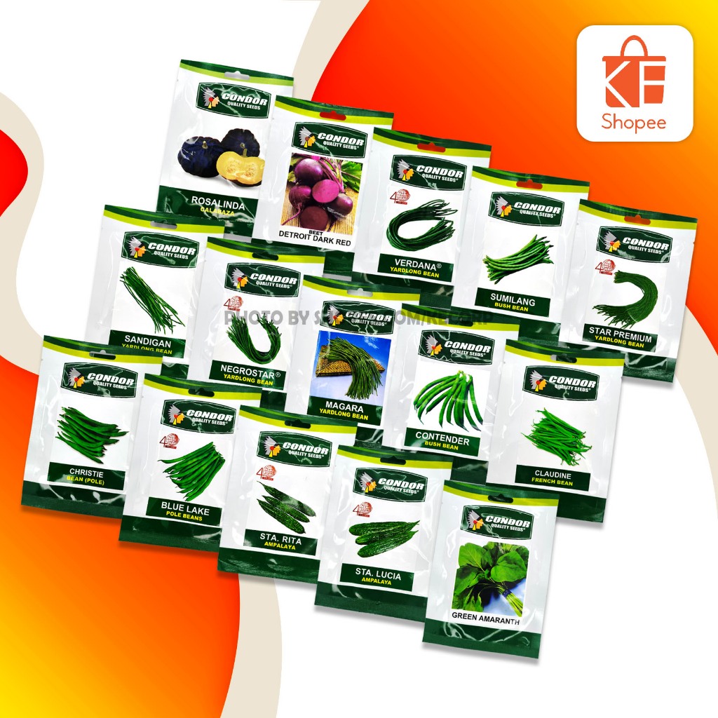 Condor Vegetable Seeds - Sold per Pack kcS11207 | Shopee Philippines