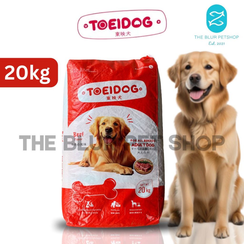 20kg Toei Dog Dry Food High Protein Formula Dogs All Stages Adult Puppy ...