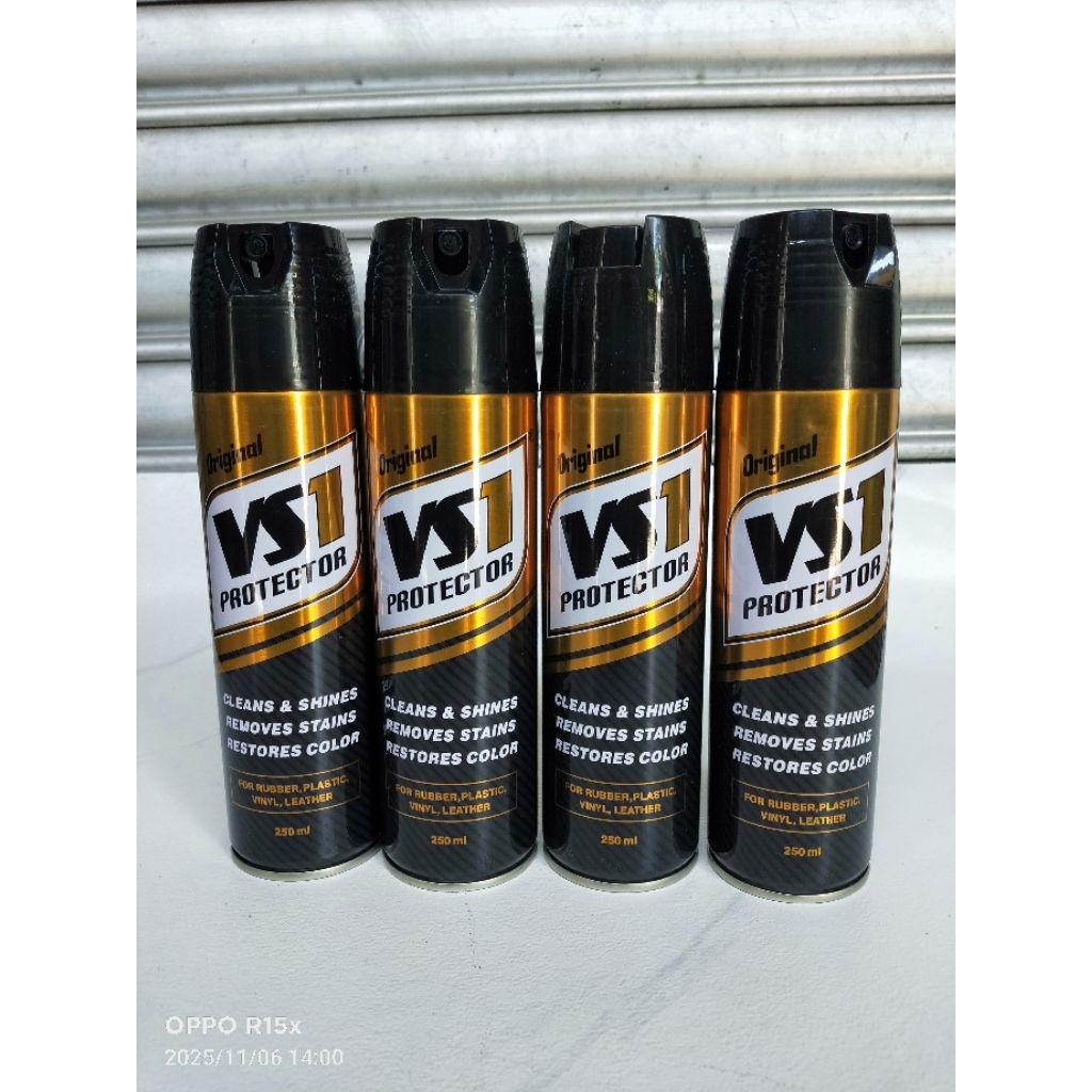 VS1 Protector Spray Cleans And Shines/Remove Stains/Restore Color 250ml ...