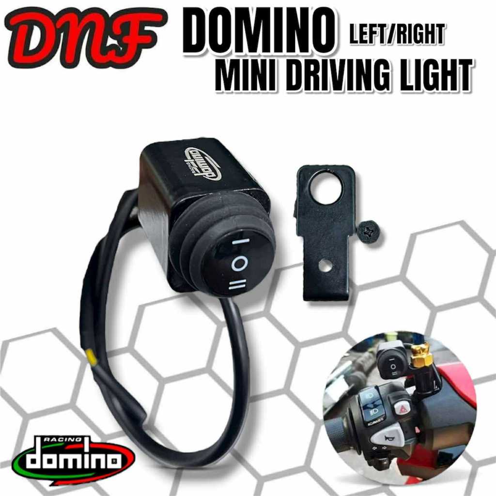 DNF Domino 3WAY CNC Switch Left/Right for Mini Driving Light Motorcycle ...