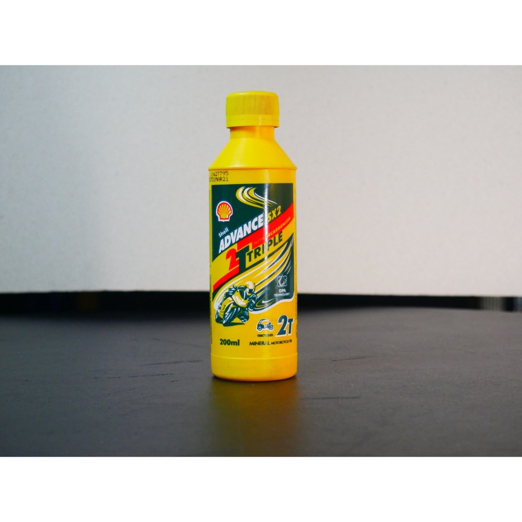 OIL SHELL 2T ADVANCE SX2 TRIPLE 200ML R (READ DESCRIPTION) | Shopee ...