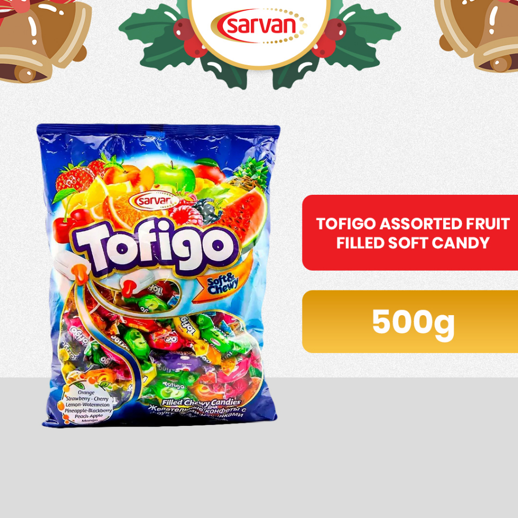 Sarvan Tofigo Soft & Chewy Filled Candies 500g | Shopee Philippines