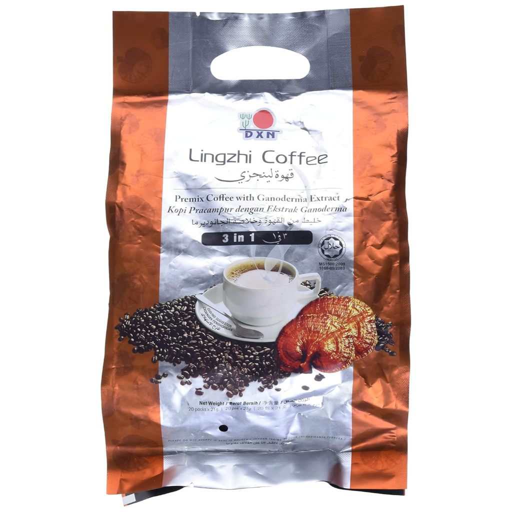 DXN Coffee 12g x 10 Sachets Halal Certified Instant Coffee Beverage ...