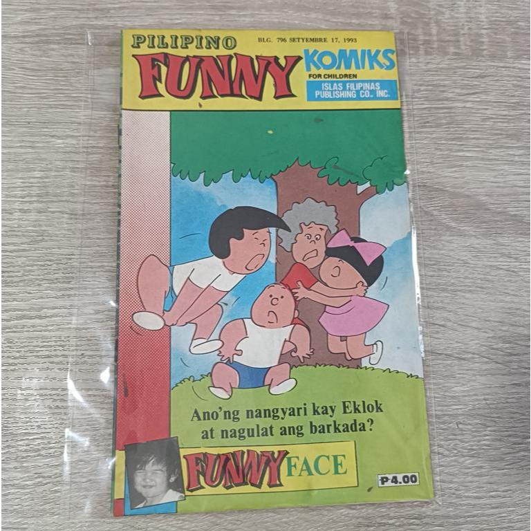 Funny Komiks #796 Setyembre 17, 1993 Combatron Eklok, Planet opdi Eyps ...