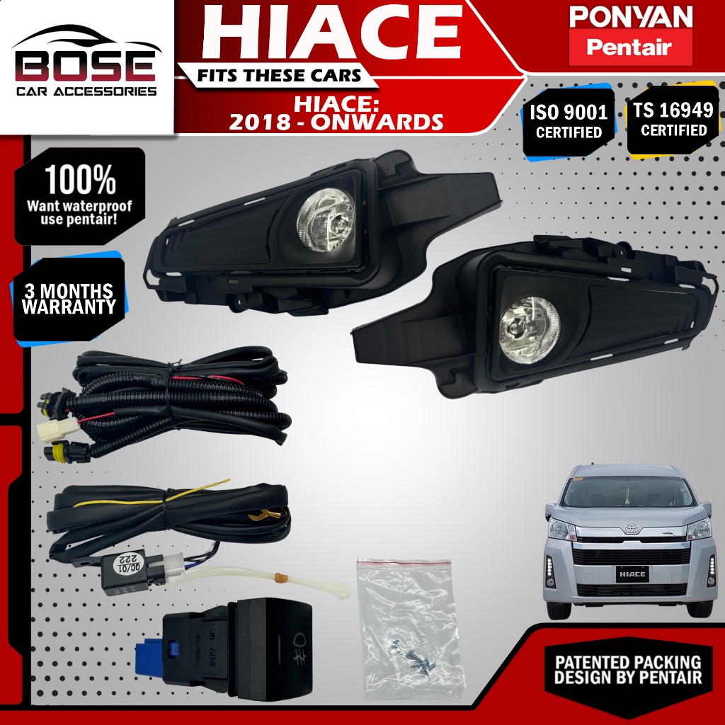 Pentair Toyota Hiace 2019 - 2021 Fog Light / Fog Lamp / Foglamp High ...