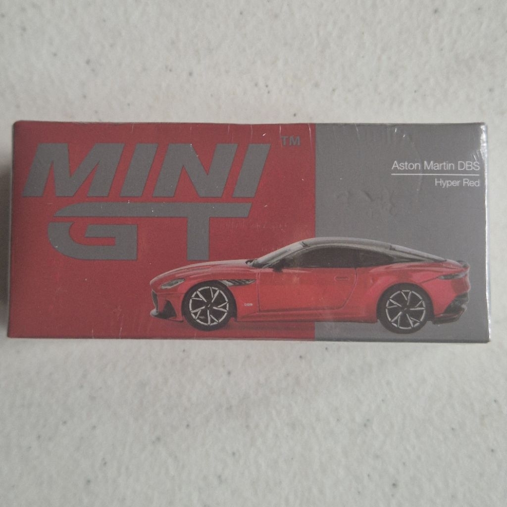 Mini GT Aston Martin DBS Hyper Red | Shopee Philippines