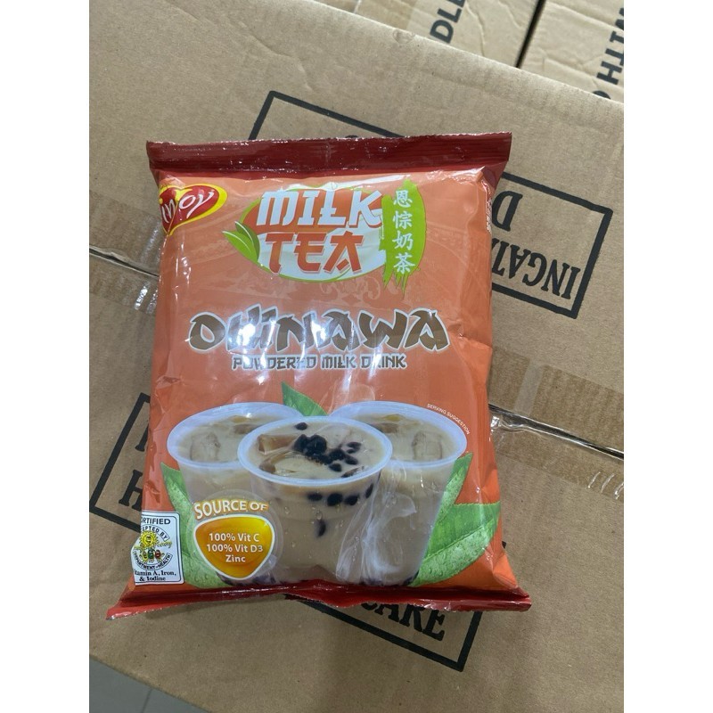 Injoy Milk Tea Okinawa 500g | Shopee Philippines