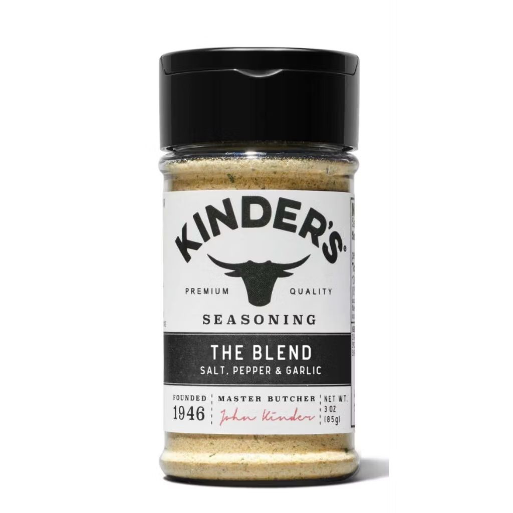 Kinders Quality Organic Seasoning The Blend Salt Pepper And Garlic