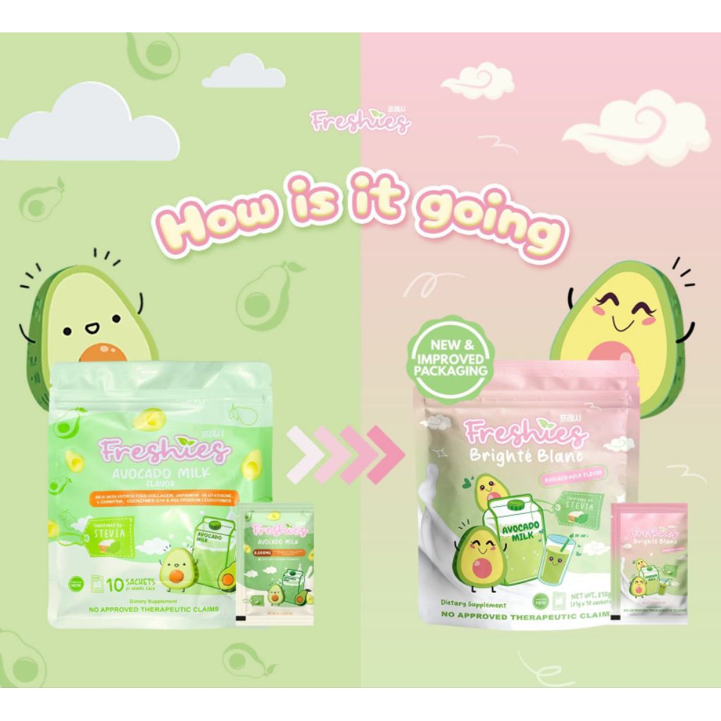 Freshies Avocado Collagen Drink – Whitening, Anti-Aging, Glowing Skin ...