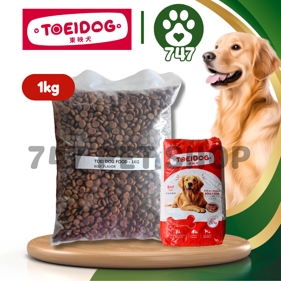 1kg Toei Dog Dogs Dry Food All Stages Adult Puppy Supports Healthy ...