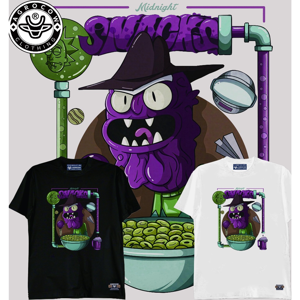 AGROCOW Rick and Morty Theme: American Weird Cartoon Style "Late-Night ...