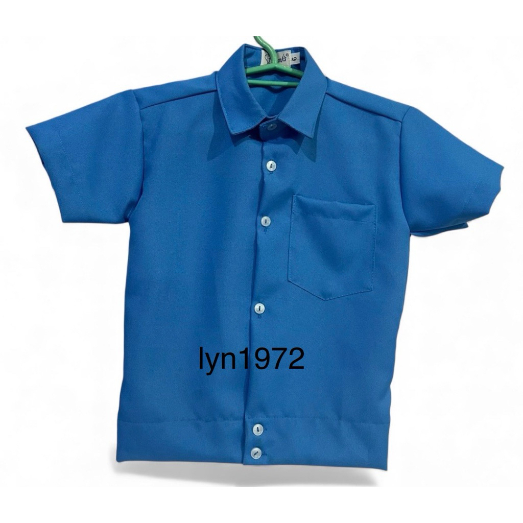 POLO JACKET POWDER BLUE UNIFORM KATRINA FABRIC | Shopee Philippines