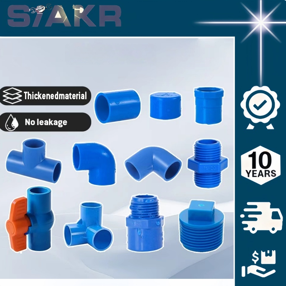 Pvc Blue Fittings-Ball Valve,3 Way Tee,4 way Tee,5 way Tee,6 way Tee ...
