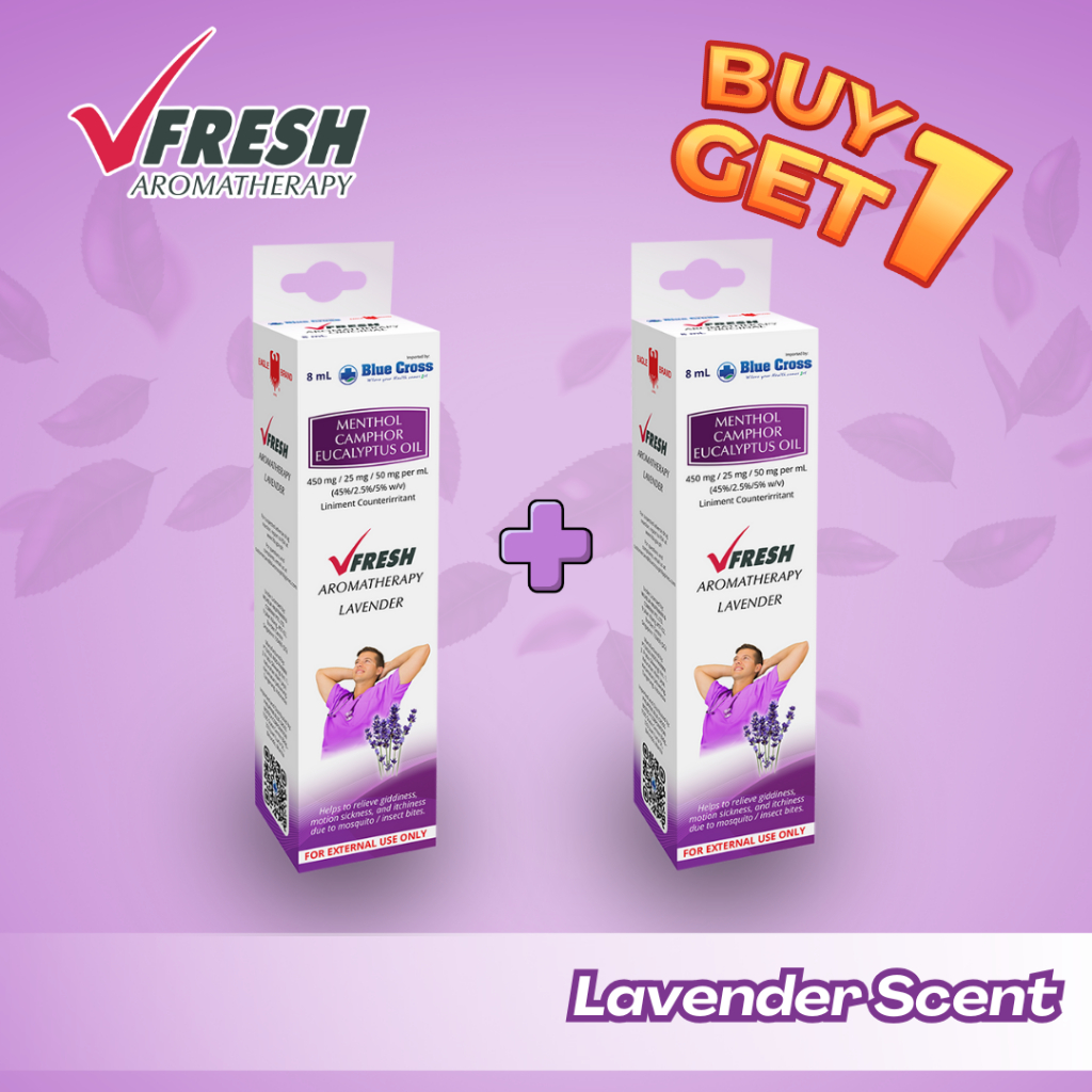 BUY 1 TAKE 1 Vfresh Aromatherapy Oil Roll On (Lavender Scent) | Shopee ...