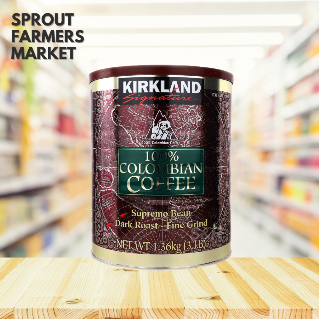 Sprout Farmers | Kirkland Signature 100% Colombian Ground Coffee 1.36kg ...