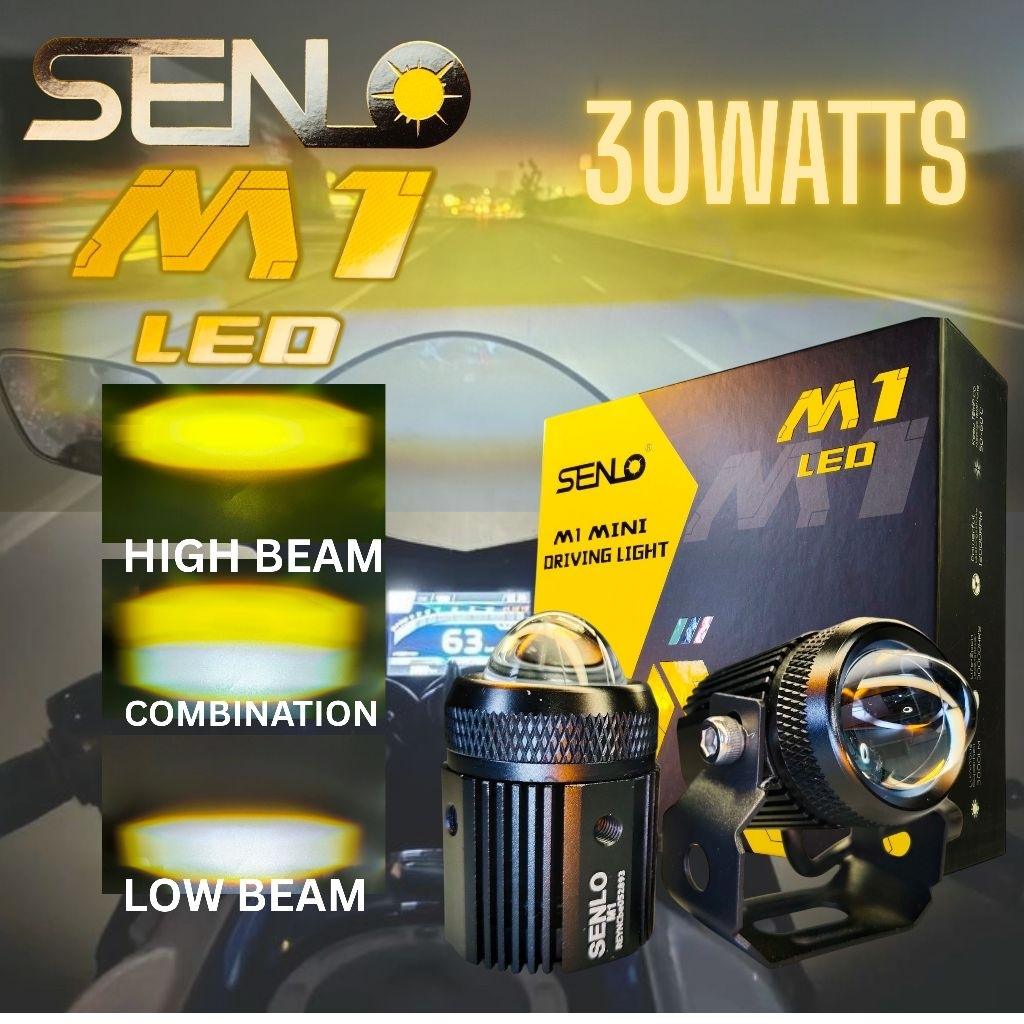 M1 V3 30WATTS MINI DRIVING LIGHT ( REYNC SENLO ORIGINAL) | Shopee ...