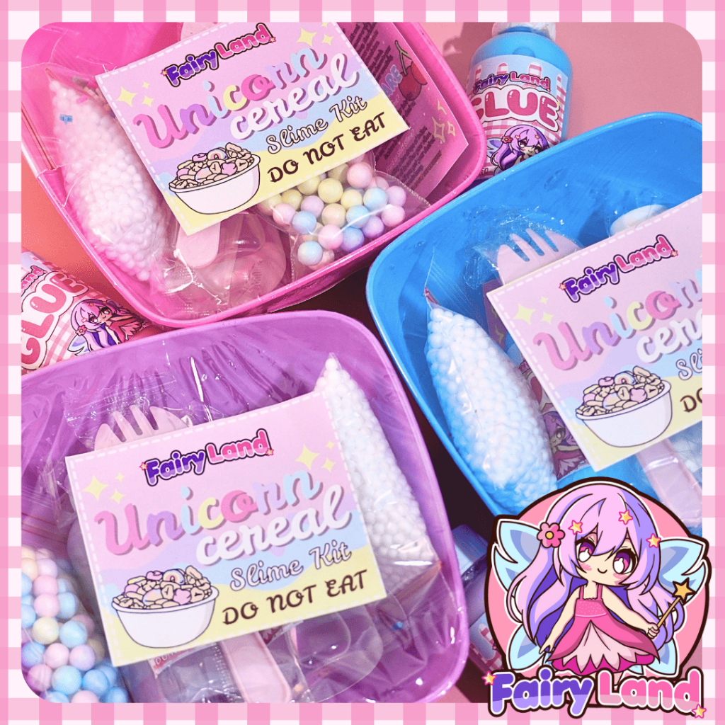 CEREAL BOWL SLIME KIT BY SLIME FAIRY | Shopee Philippines