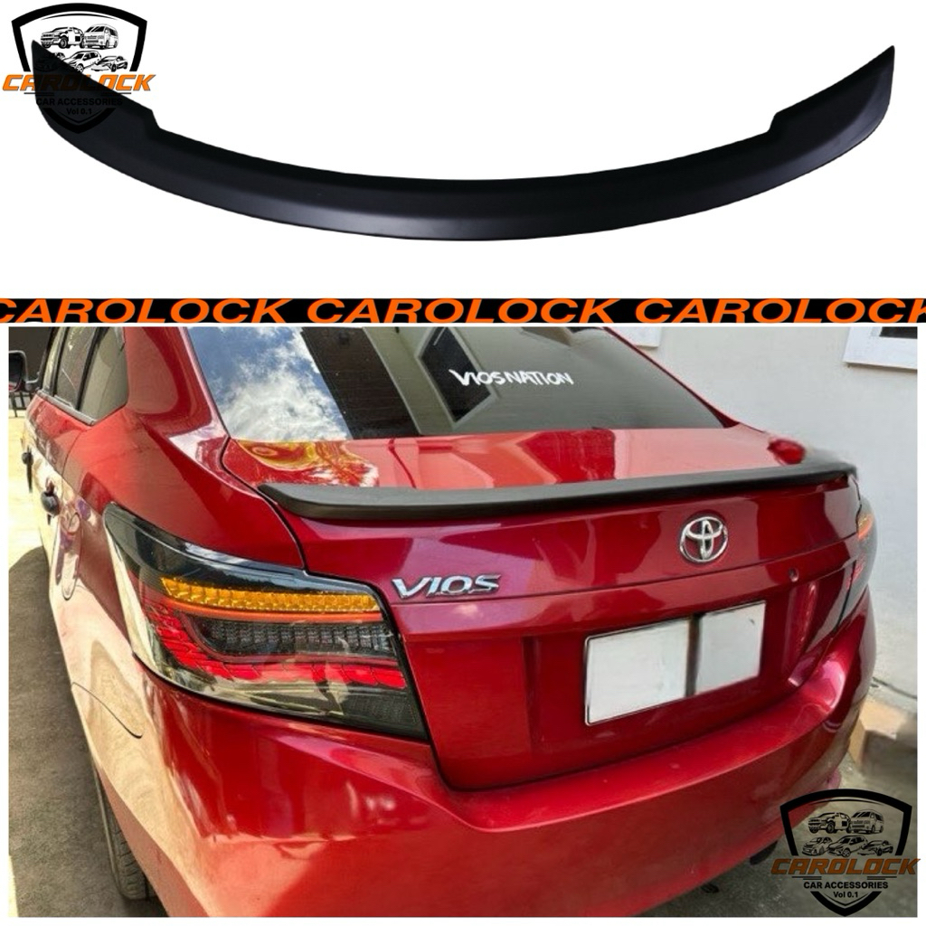 Toyota Vios 2014 - 2018 Slim Ducktail Spoiler | Shopee Philippines