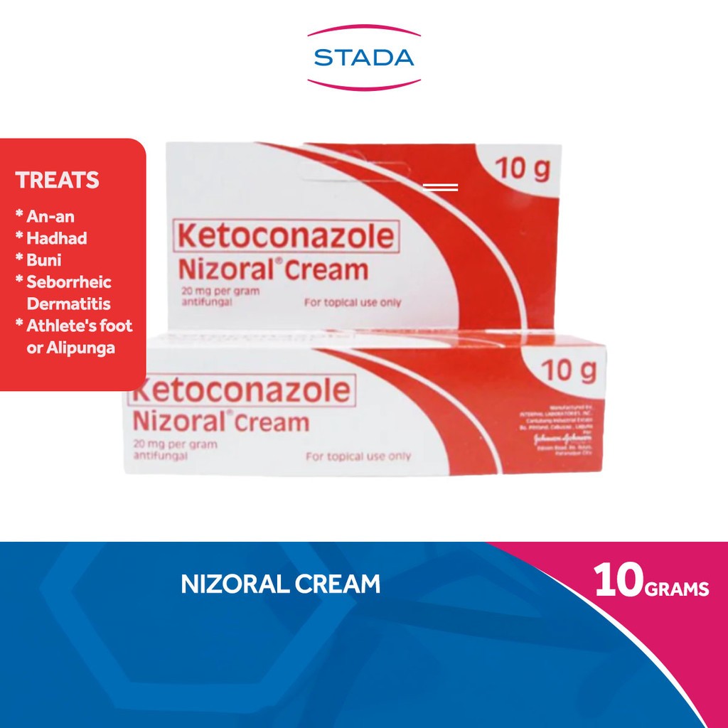 NIZORAL® Ketoconazole Antifungal Cream for Buni, Hadhad, An-an ...