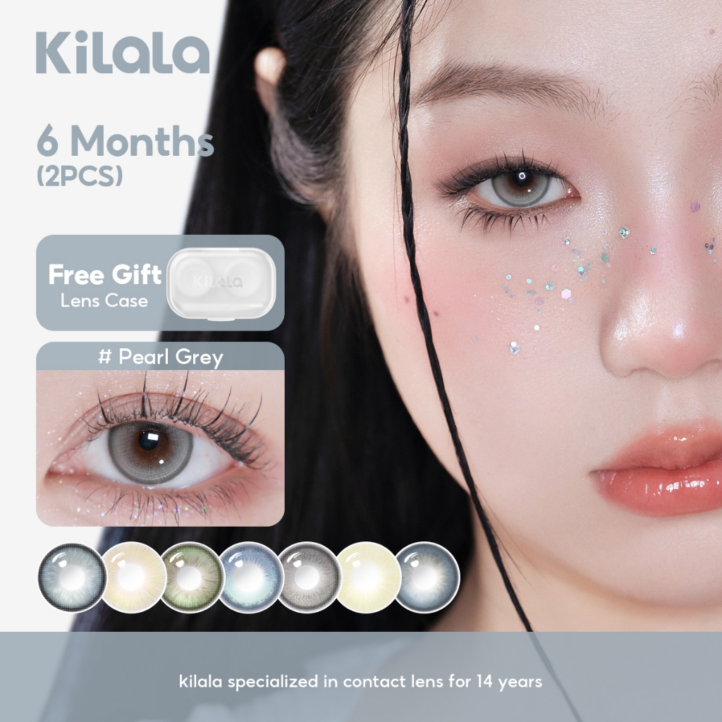 Kilala Contact Lenses AI Girl Series 2 Pcs 14.2mm Graded Colorful ...