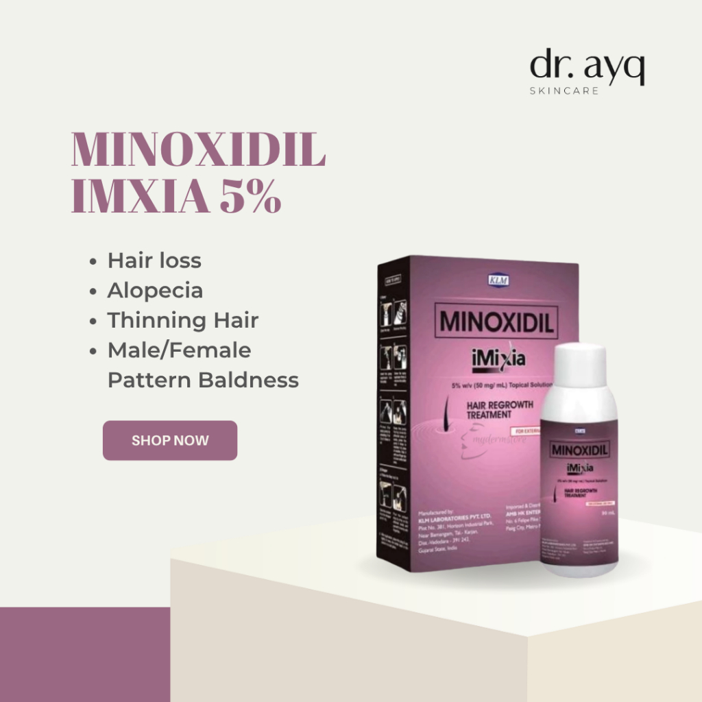 MINOXIDIL SOLUTION (imixia) | Shopee Philippines