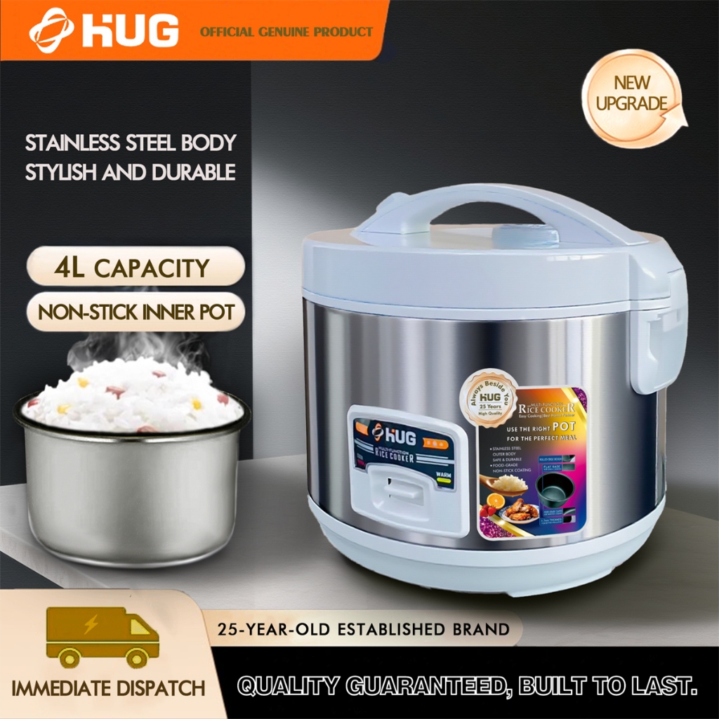 Hug 1.8 Liters Non-Stick Rice Cooker Jar Type JT400-Z | Shopee Philippines