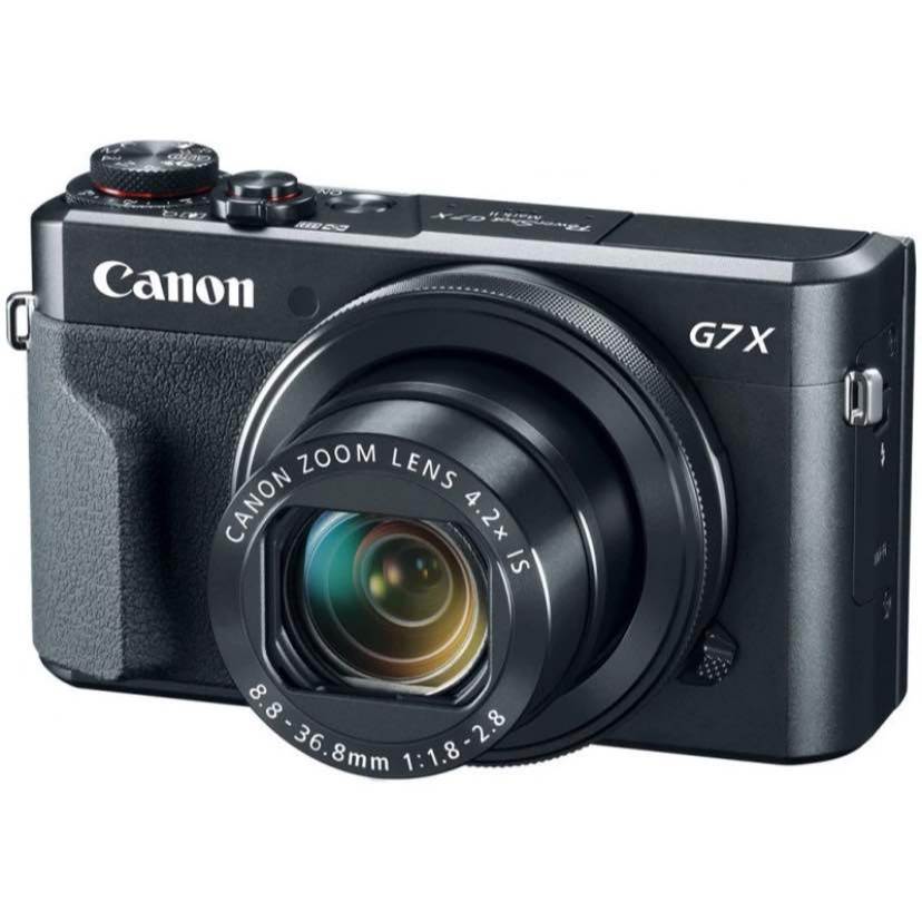 Canon PowerShot G7 X Mark II Digital Camera (Black) 20.1MP 1-Inch CMOS ...