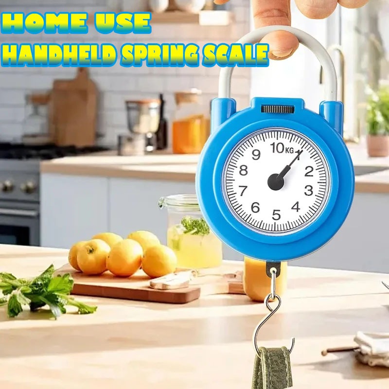 Mini Handheld Scale High Accuracy Portable Kitchen Spring Scale Hanging ...