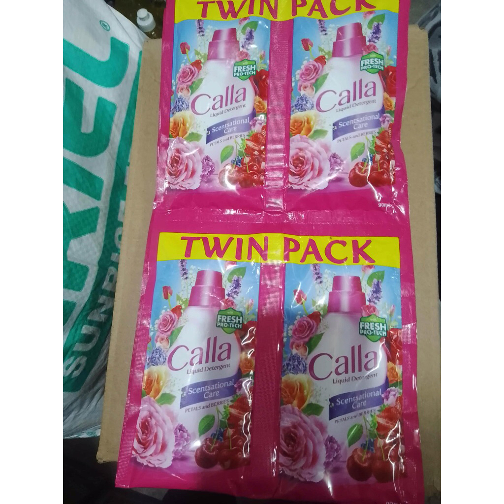 Calla Liquid Detergent Twin Pack 6 PCs. | Shopee Philippines