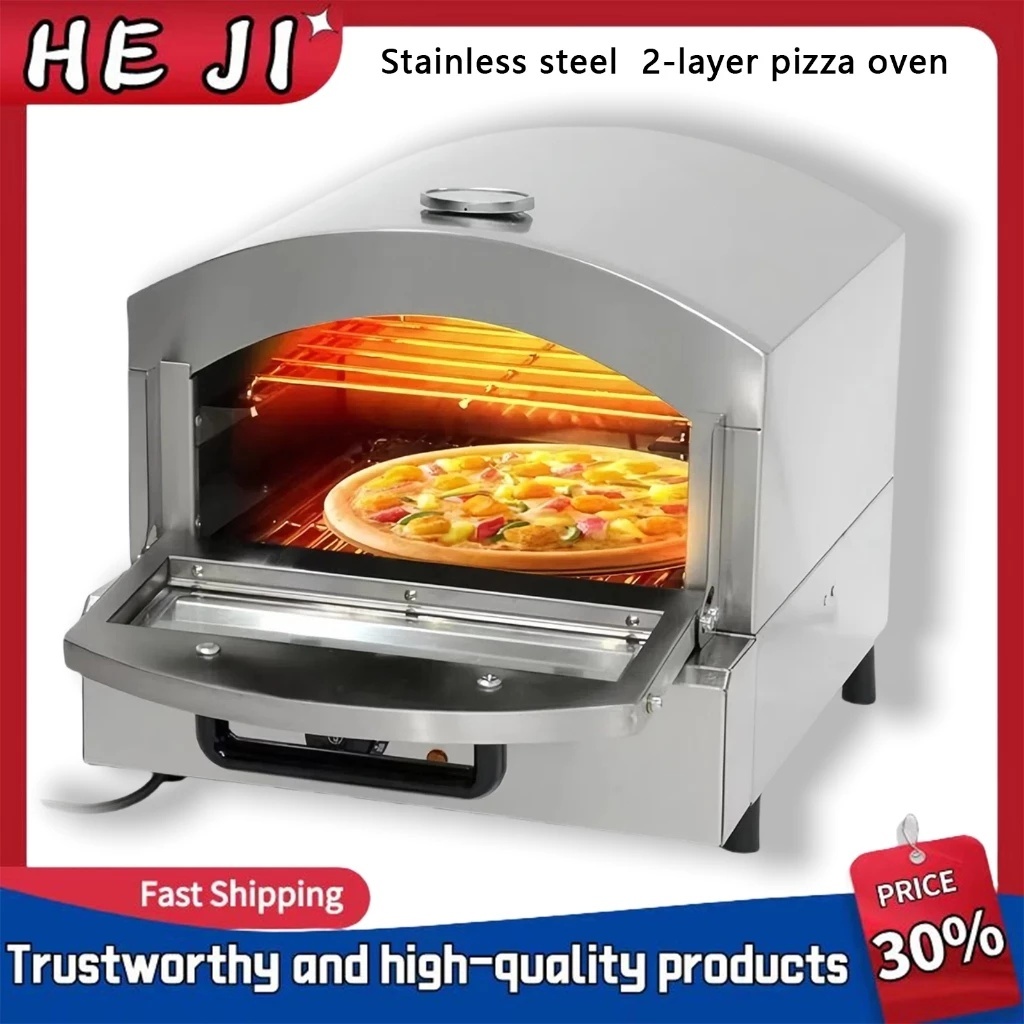 Stainless steel gas pizza multifunctional pizza oven pizza crust ...
