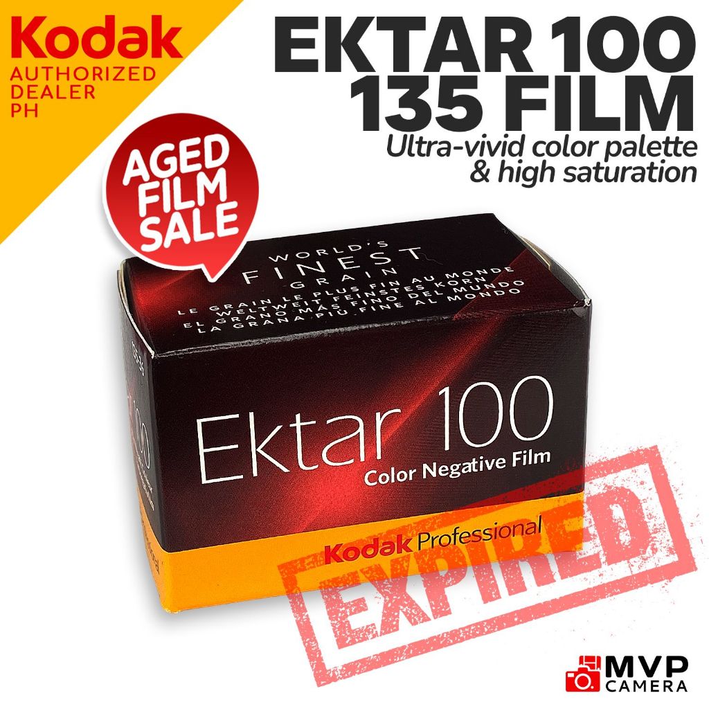 KODAK EKTAR Professional 100 135 35mm Color Negative Film 36 EXP C41 ...