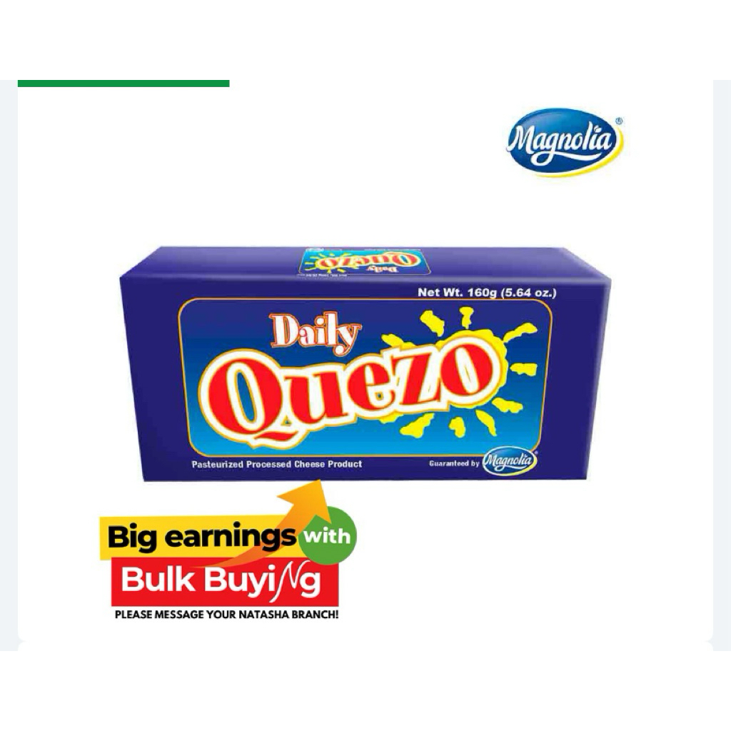 Magnolia Daily Quezo 160g | Shopee Philippines