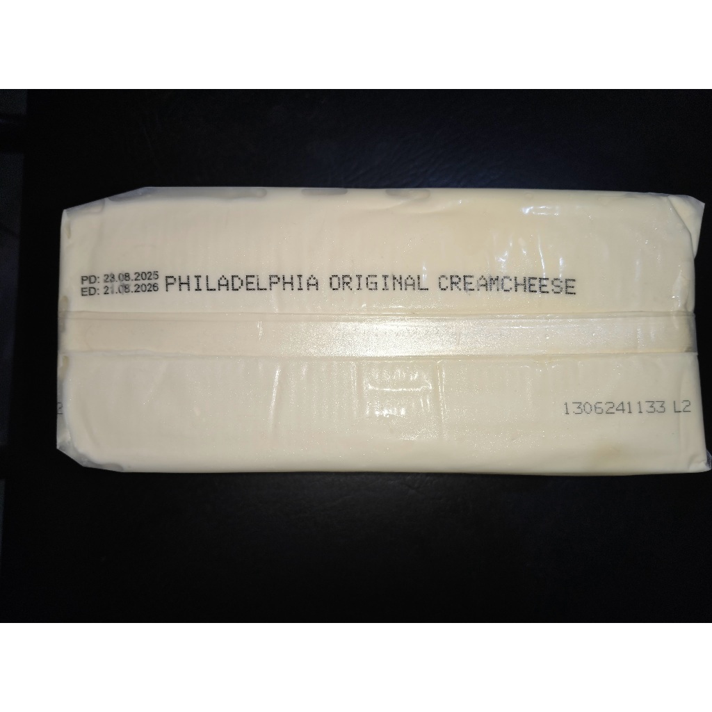 Cream cheese (Philadelphia 2kg) unbox original Aug 2026 expiry (for ...