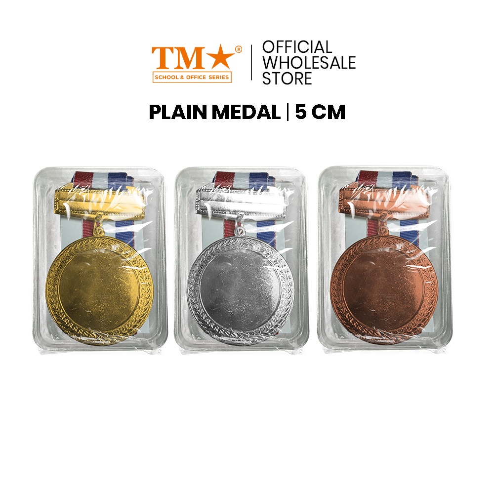 TM | 500 pcs Plain Medal - Big 5cm (MED-10) | Shopee Philippines
