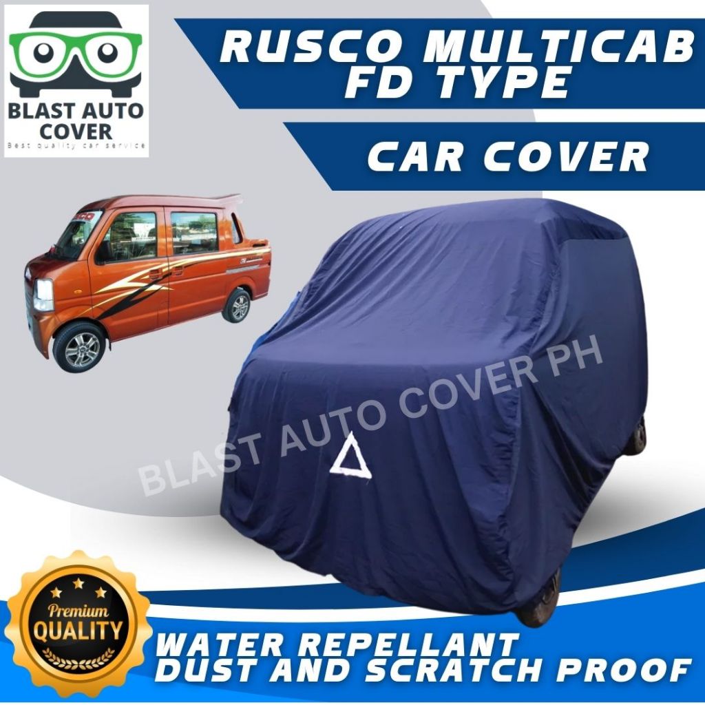 RUSCO MULTICAB FD TYPE CAR COVER - WATER REPELLANT, SCRATCH PROOF AND ...