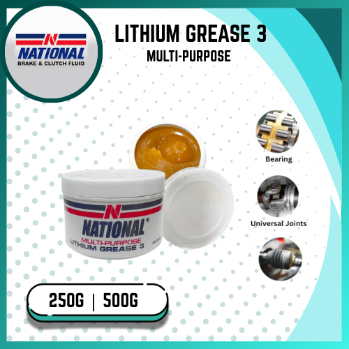 NATIONAL Multi-Purpose Lithium Grease 3 | Shopee Philippines
