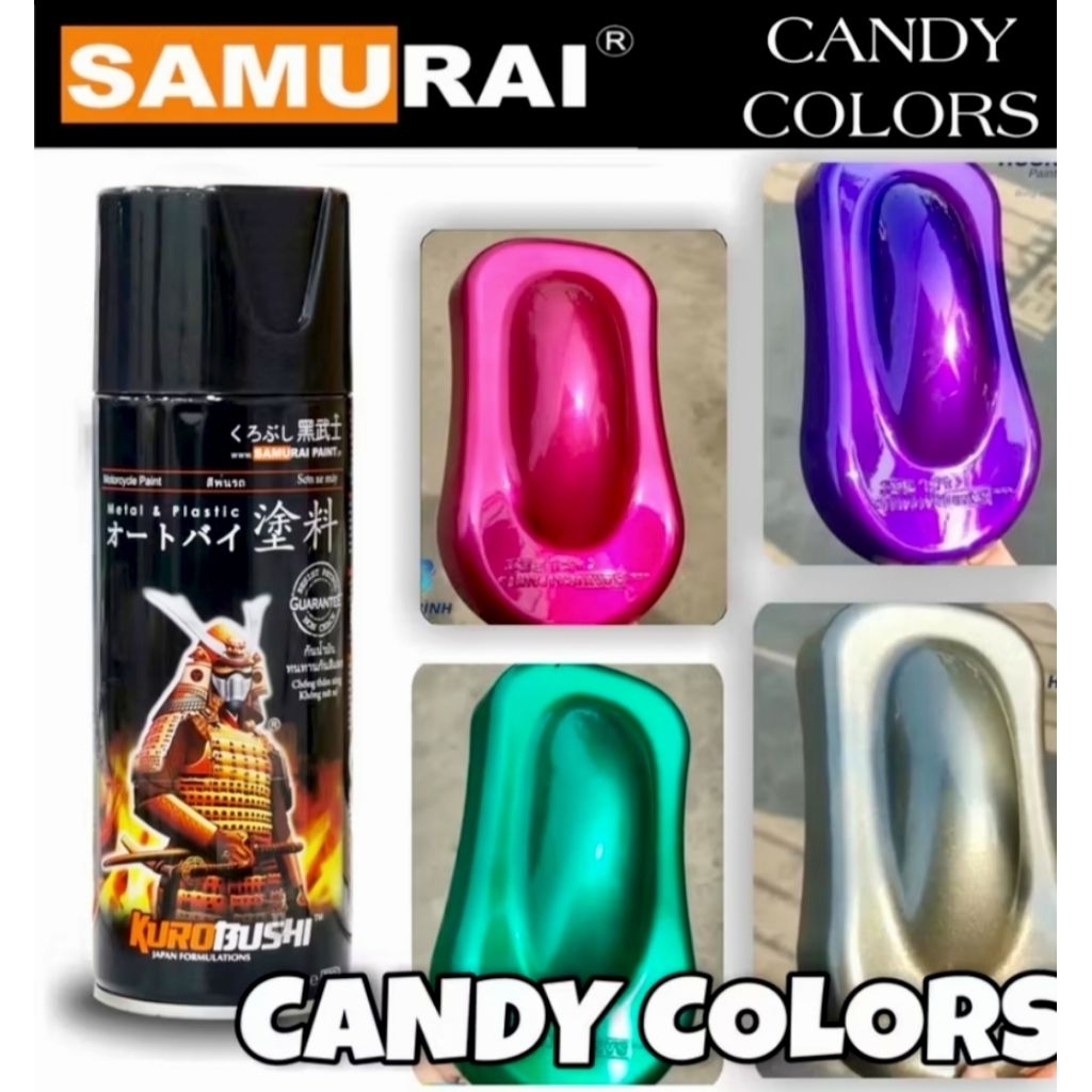 Samurai Paint CANDY COLORS | Shopee Philippines