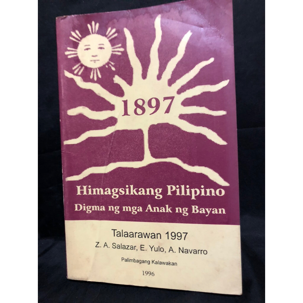 TALAARAWAN 1997 HINAGSIKANG 1897 BY Z. A. SALAZAR, E. YULO, A. NAVARRO ...