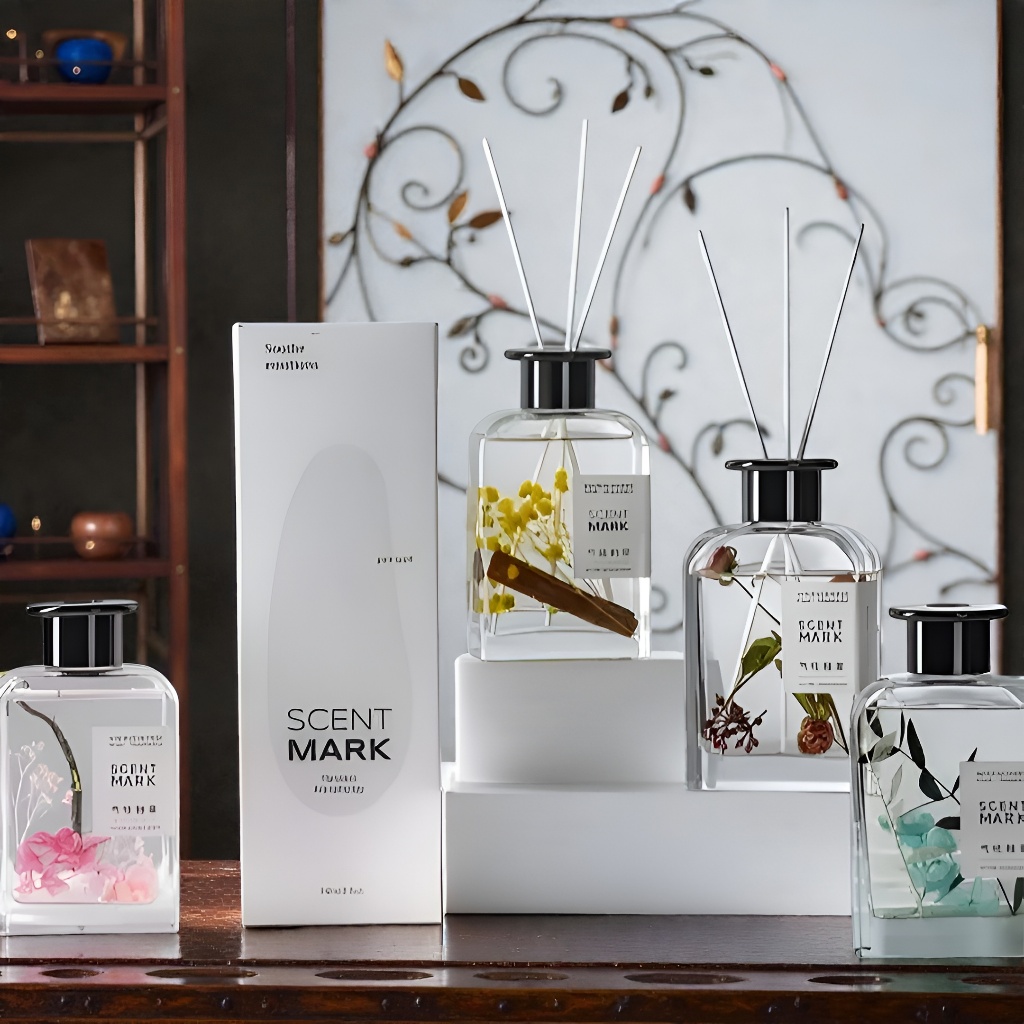 AKRYMI AIMORE BLOOMER SCENTED Reed Diffuser Oil Based Natural Fragrance ...