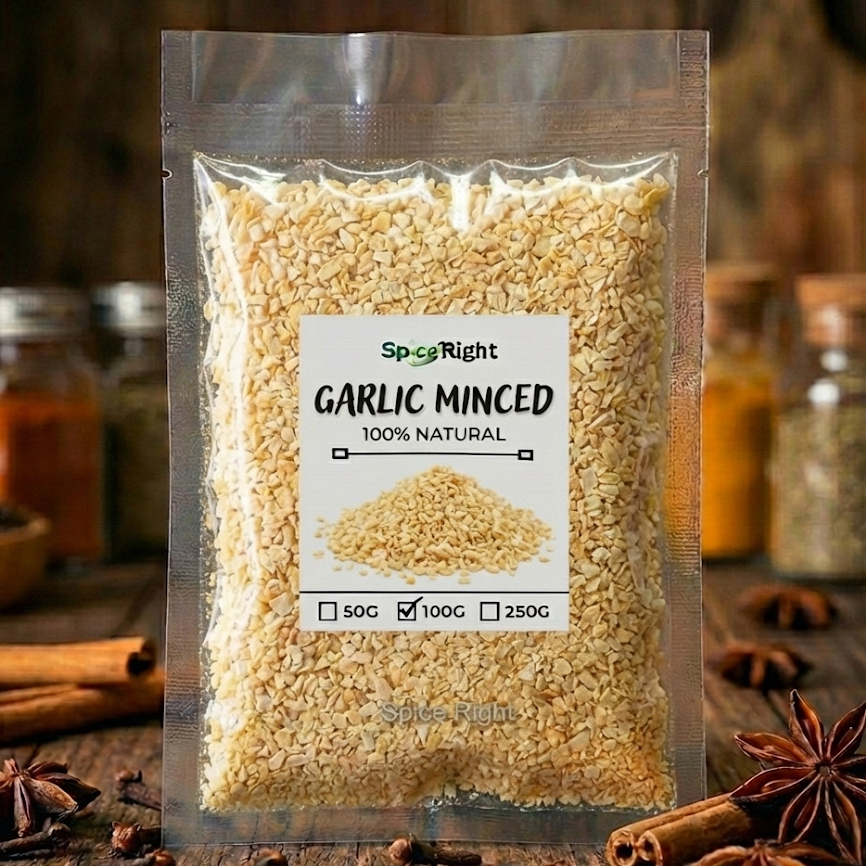 MINCED GARLIC 50G 100G 250G | Shopee Philippines