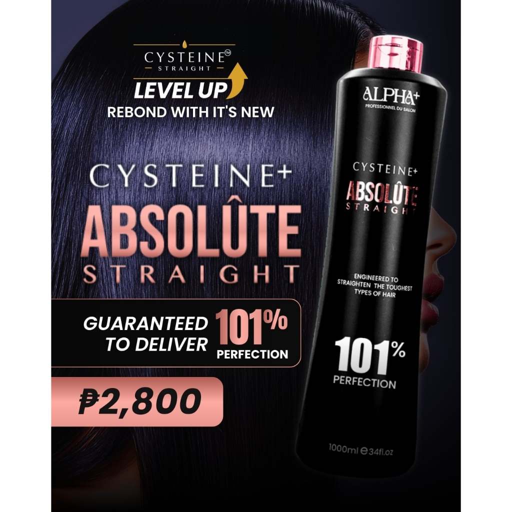 Cysteine ABSOLUTE STRAIGHT Rebond | Shopee Philippines