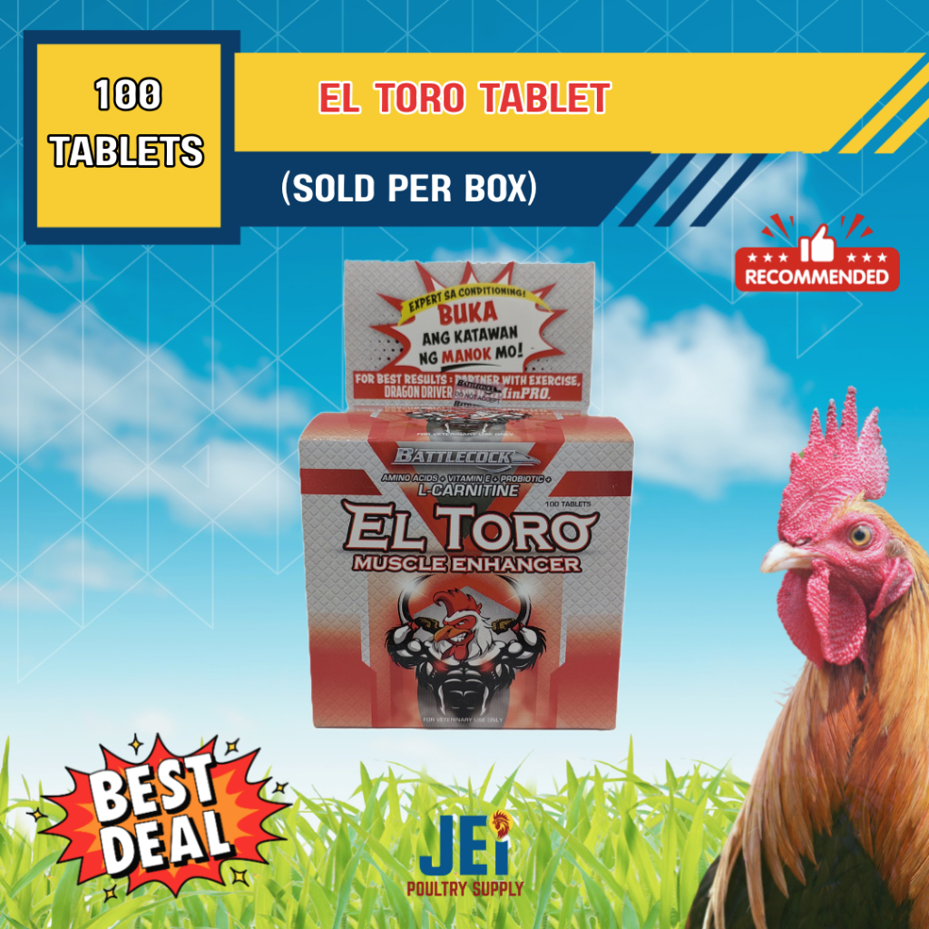 El Toro Tablet - 100 Tablets per Box | Shopee Philippines