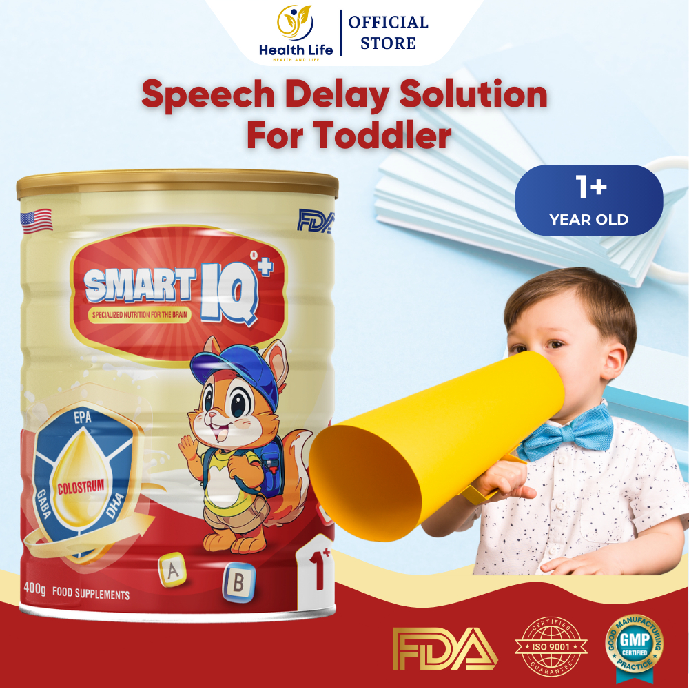 Smart IQ Speech Delay Support Milk – Brain-to-Speech Booster Formula ...